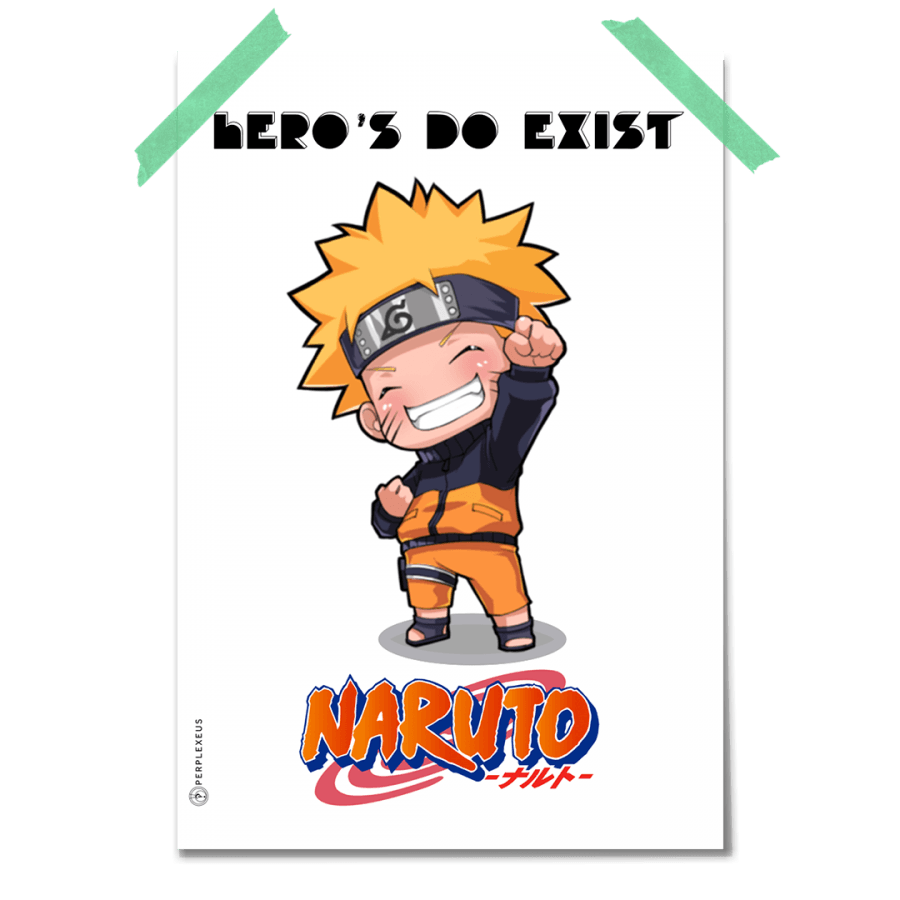 Naruto: Chibi Poster – Perplexeus